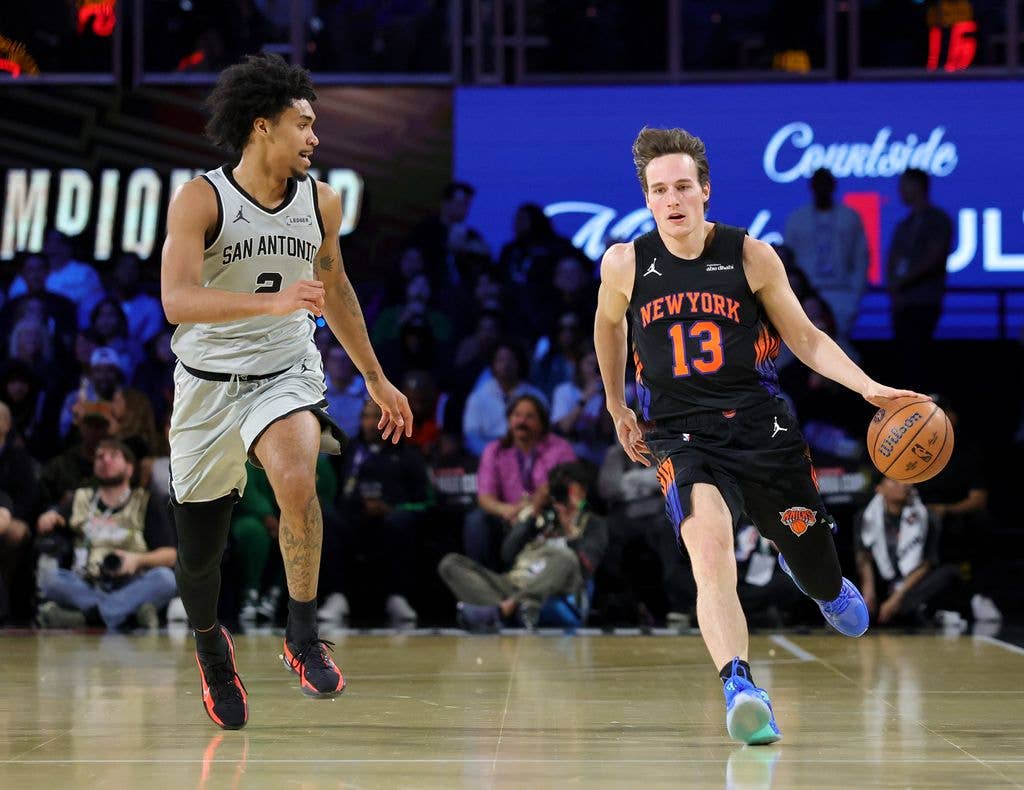 Knicks' Tyler Kolek's 7-word response after near-arrest in awkward NYPD ...