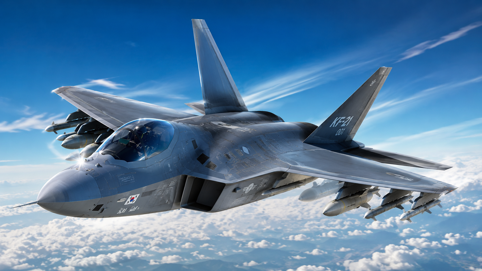 Meet Korea’s new fighter jet - the KF-21 Fighting Hawk