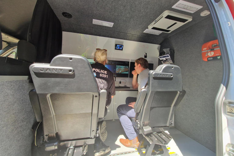 A look inside the facial ID vans now patrolling Peterborough's streets