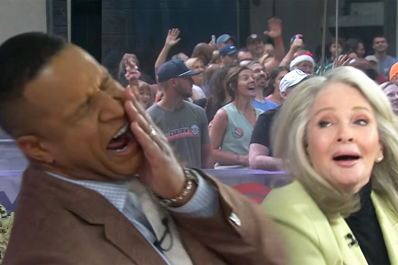 Deidre Hall slaps Craig Melvin during live interview on the “Today” show