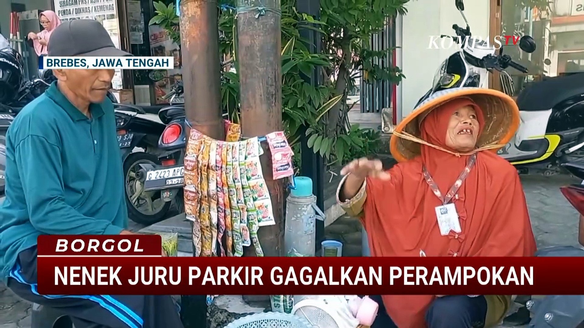 Aksi heroik nenek juru parkir di Brebes berhasil gagalkan aksi ...