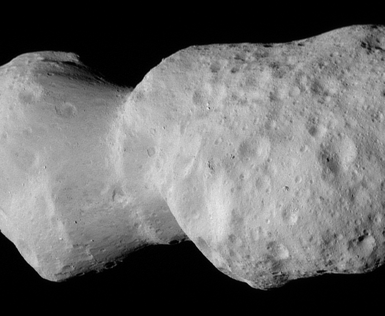 155 million-year-old peanut-shaped asteroid captured wobbling in space