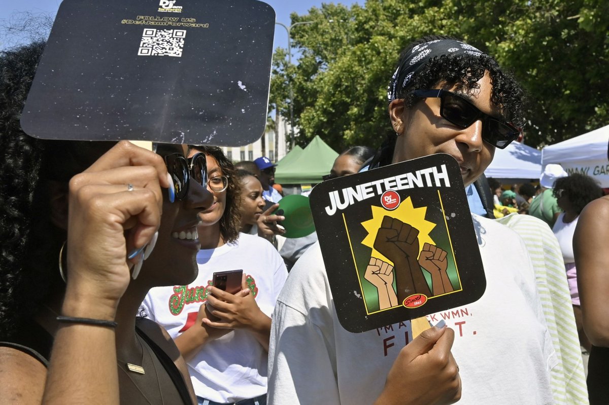 Juneteenth's real meaning is written on the plates of smoked meats ...