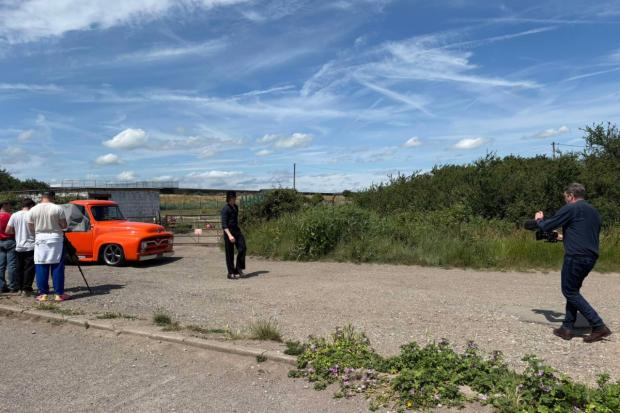 Award-winning actor features in photoshoot at South Essex seafront pub