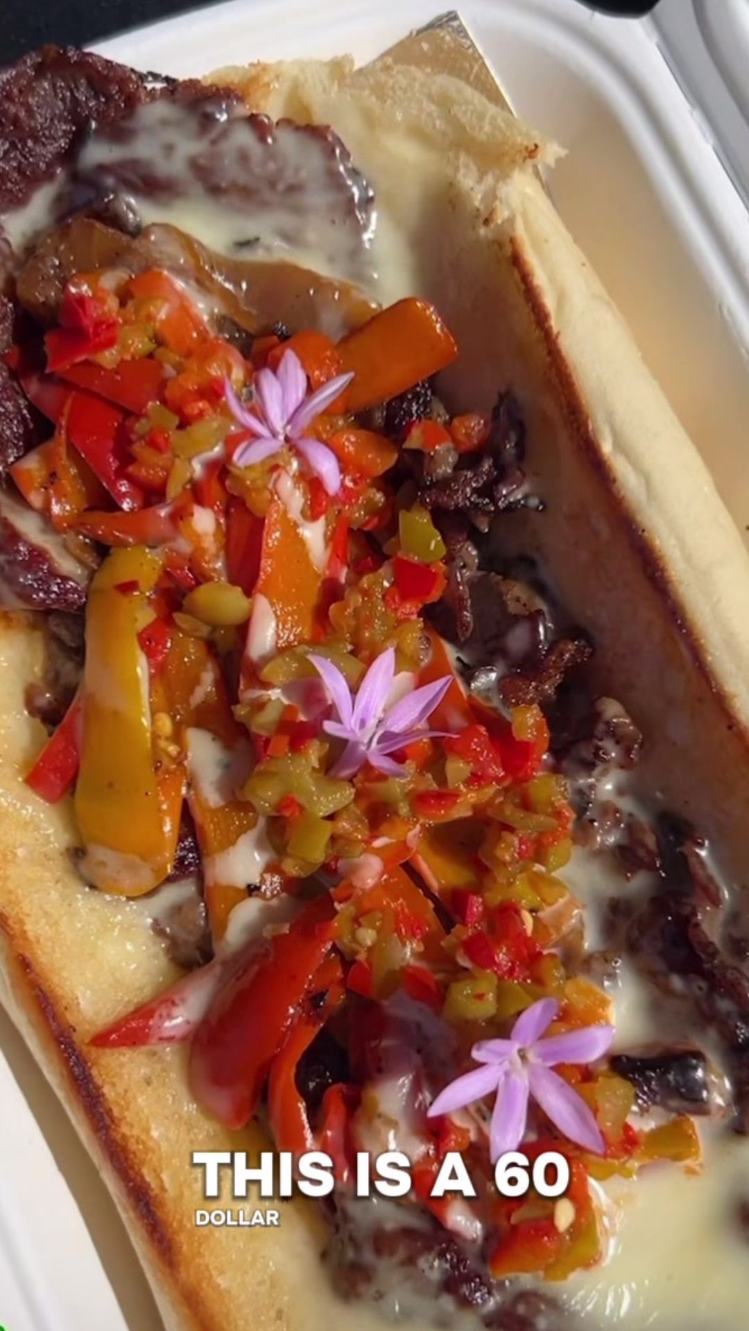 How to make a wagyu cheesesteak sandwich on a budget