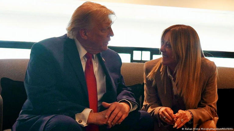 Spott über Meloni: Trump sorgt in Italien für großen Unmut