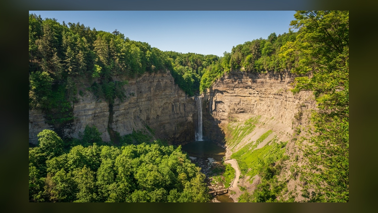 New York has a waterfall that out-drops Niagara by 33 feet, and you can ...