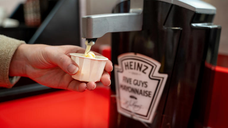 The type of mayo Five Guys uses on its burgers