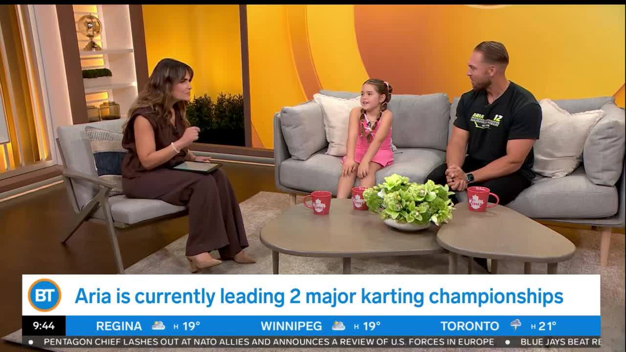Meet the 7-year-old girl chasing her Formula 1 dream