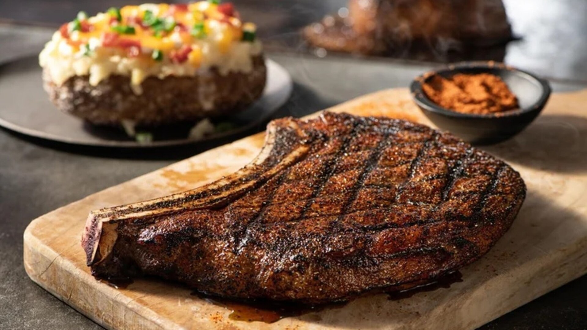 Bone-in ribeye at Texas Roadhouse vs LongHorn Steakhouse
