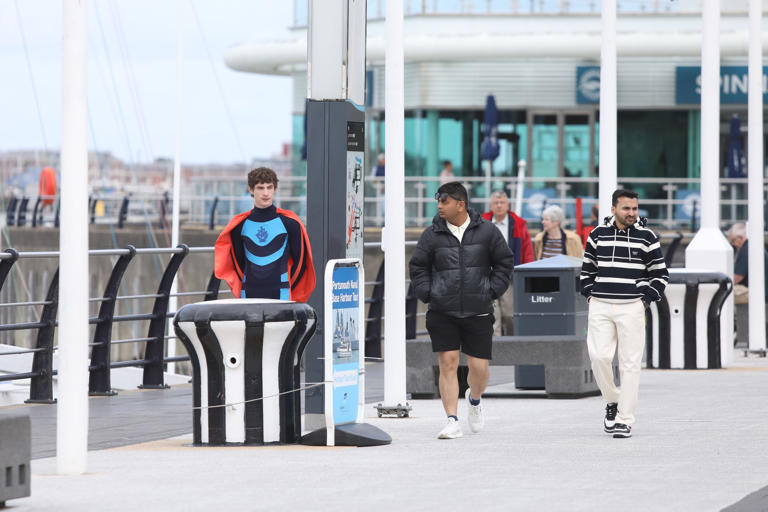 Blue Peter presenter Joel Mawhinney scales Spinnaker Tower using ...