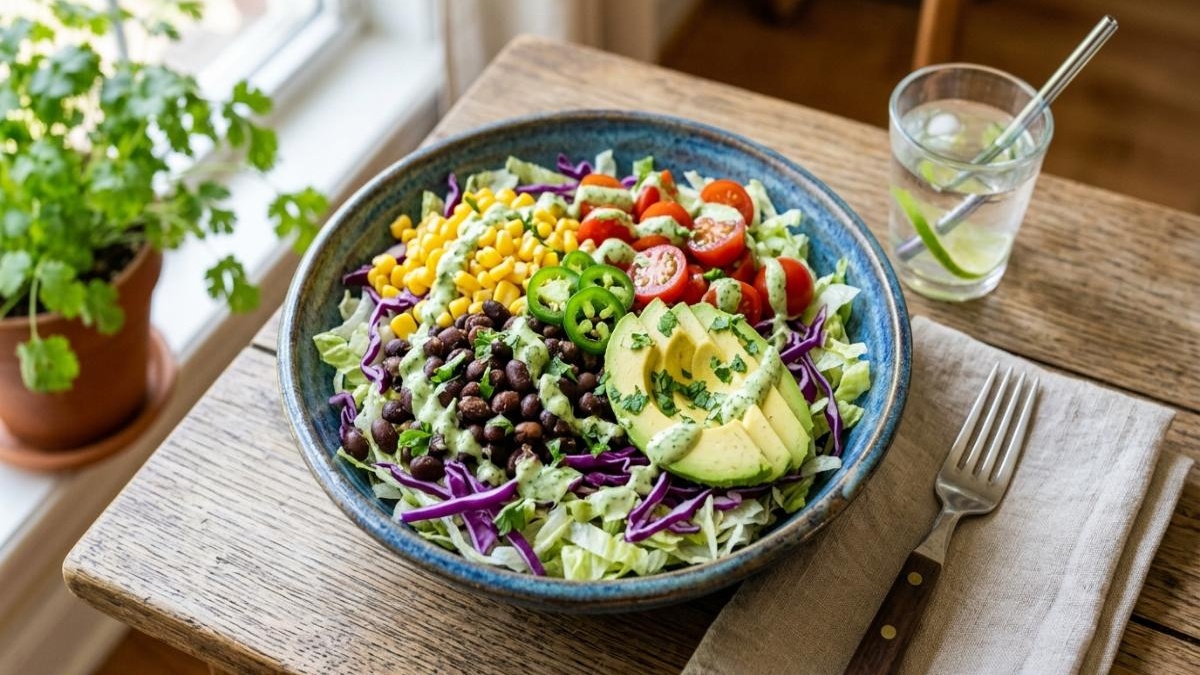 These no-cook black bean taco bowls are the healthy weeknight meal busy ...