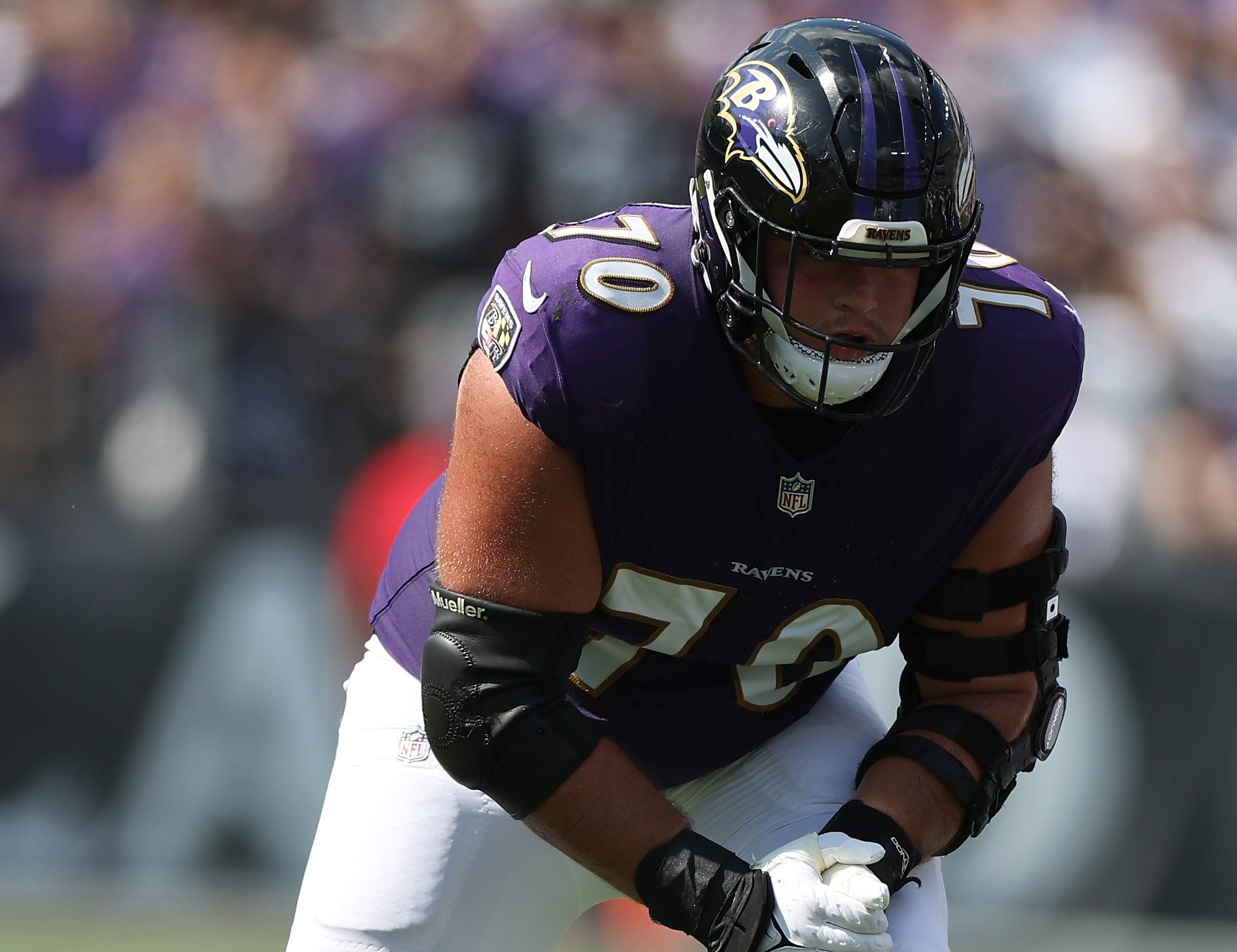 Ravens tackle Roger Rosengarten wants consistency to define year 3