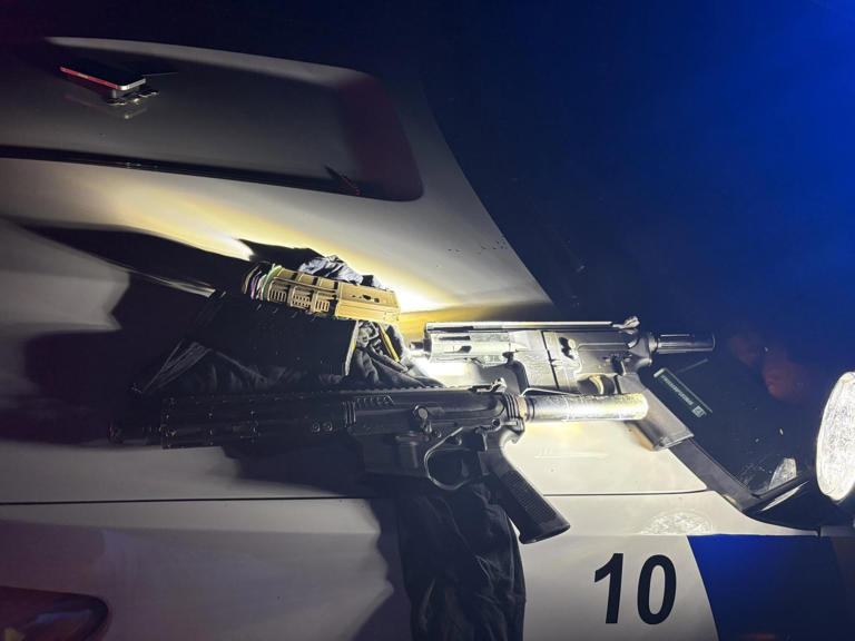 Flock camera footage leads to 3 in custody, AR-style pistols recovered ...