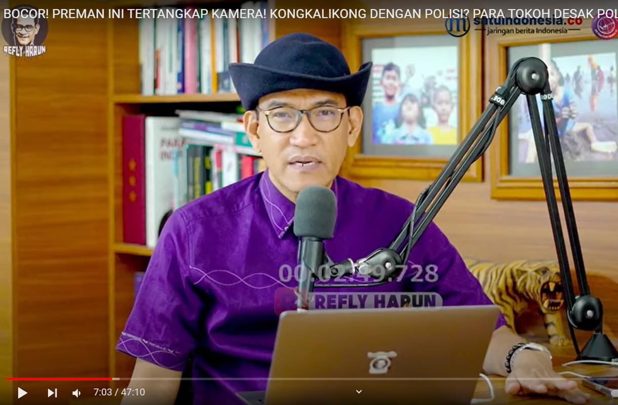 Refly Harun protes Roy Suryo-dokter Tifa dibawa ke RS Polri: Klien kami ...