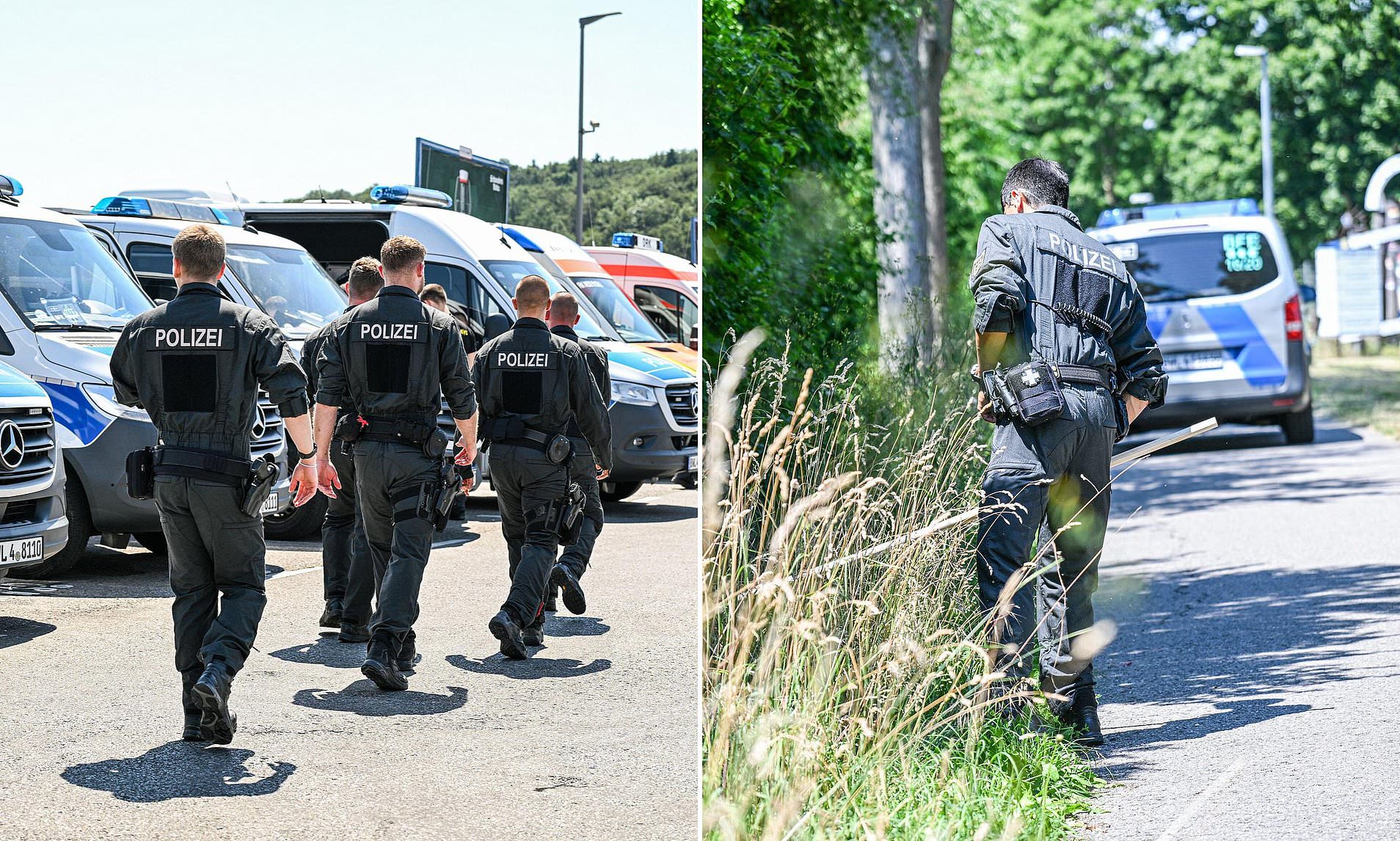 Three-month-old baby is snatched from pram outside house in Germany and ...