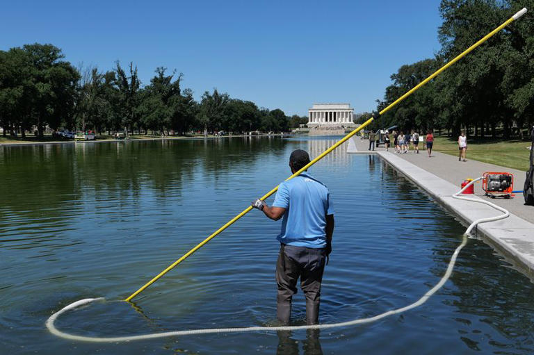 Trump official compares Reflecting Pool renovation to 'destroyed' Iran ...