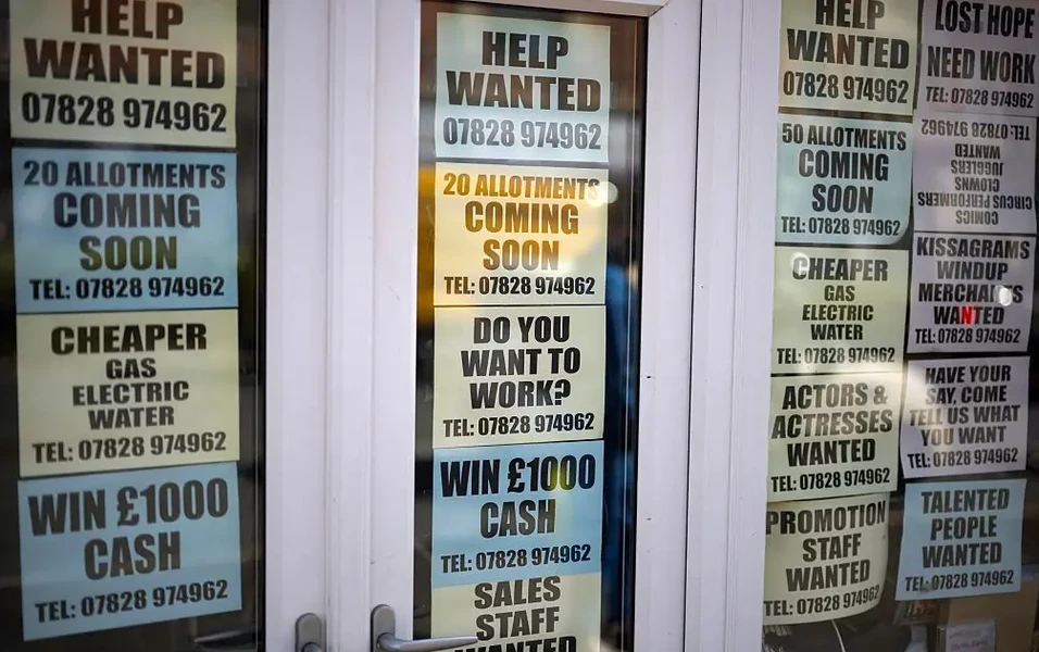 UK job adverts grow in key roles as vacancies hit low