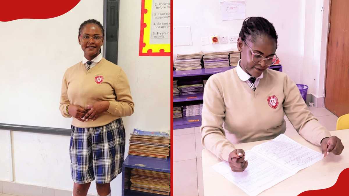 Nairobi teacher accepts students' dare, turns up to school in full ...