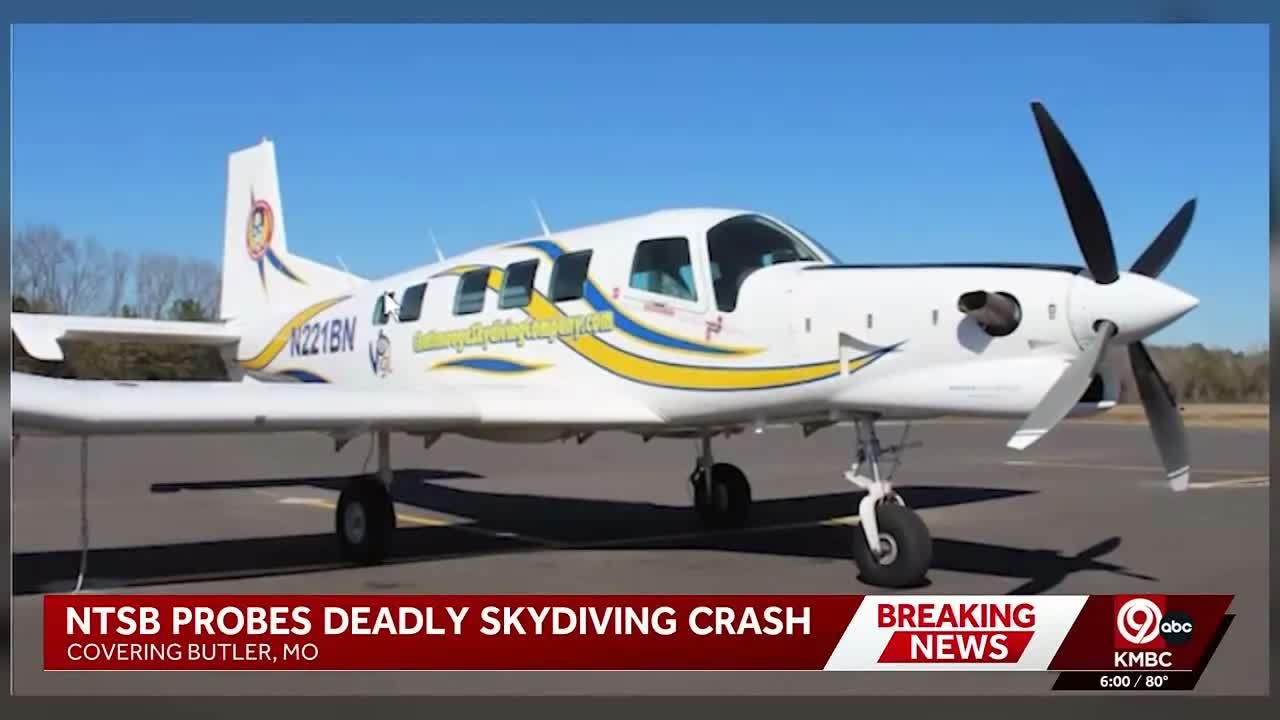 NTSB investigates fatal skydiving plane crash in Butler