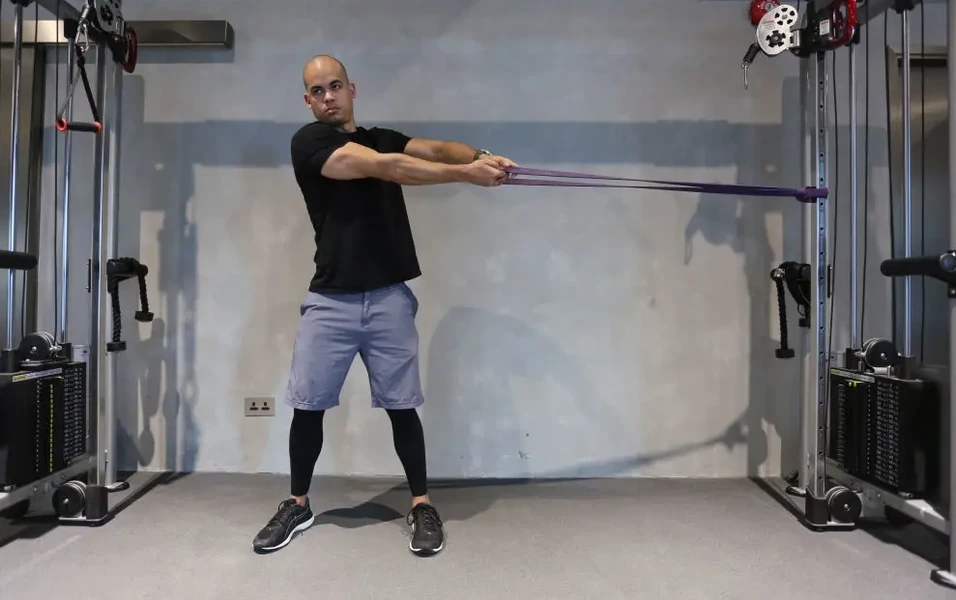Fit&Well shares resistance band plan to ease neck pain