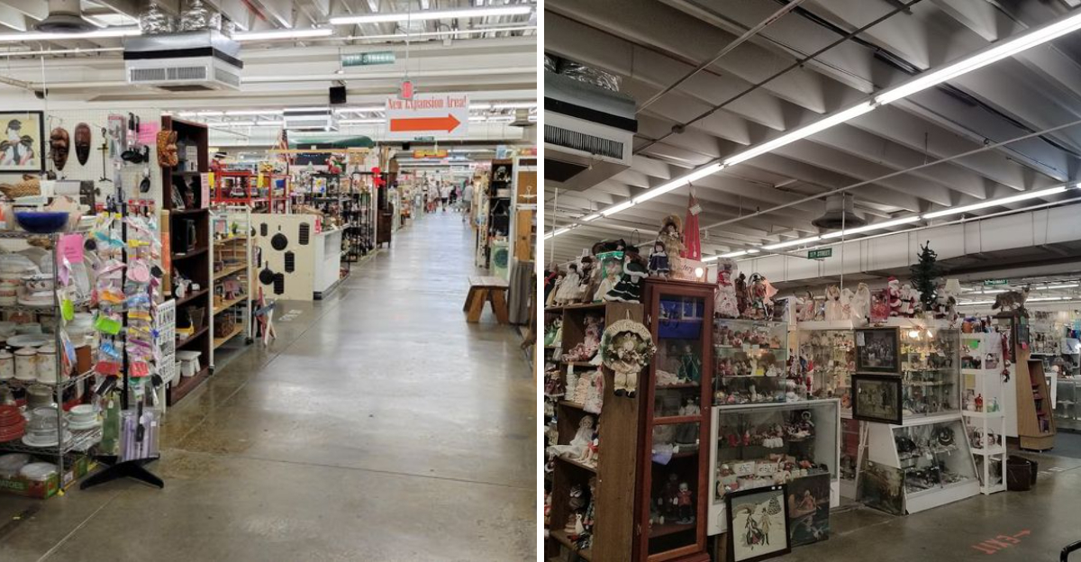 This Virginia antiquing emporium features a multi-vendor labyrinth of ...
