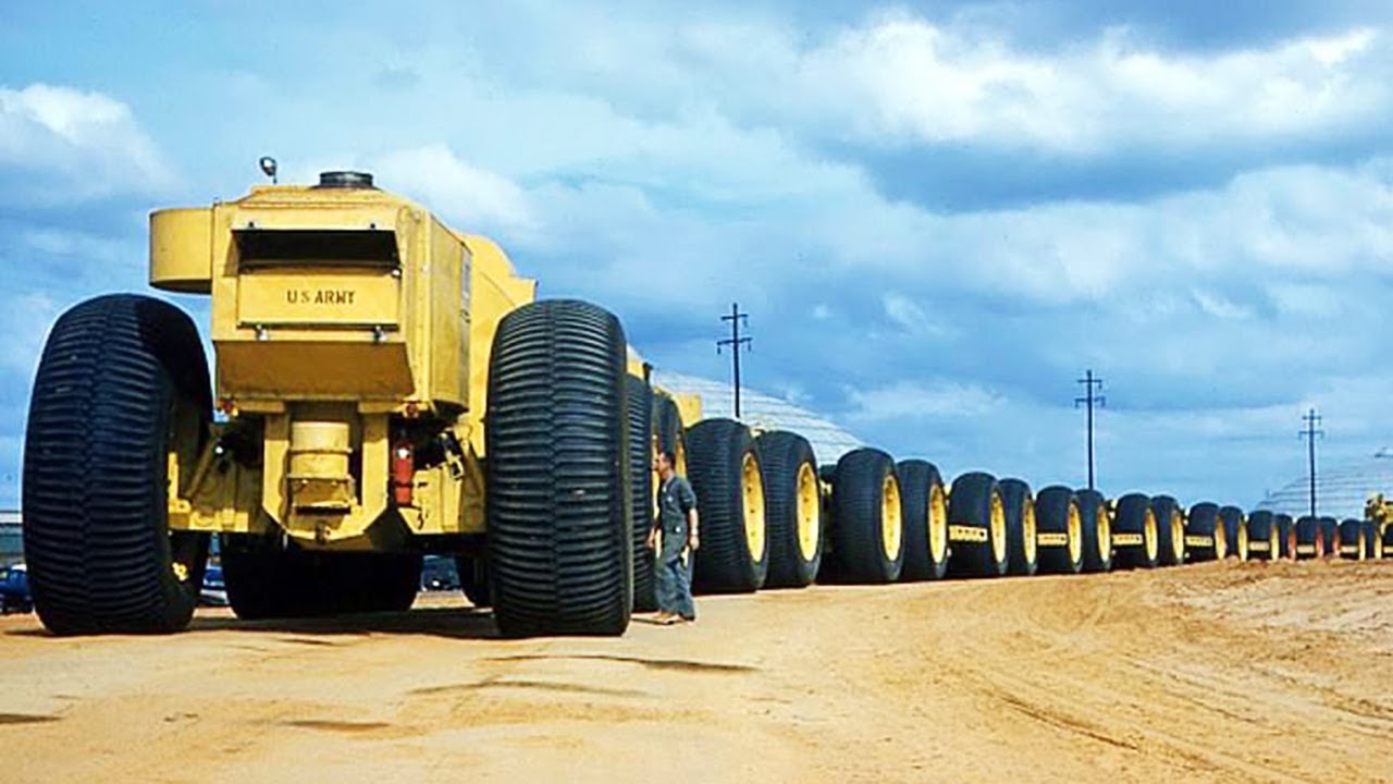 Watch how the US Army built a monster so big the ground shook - it was real