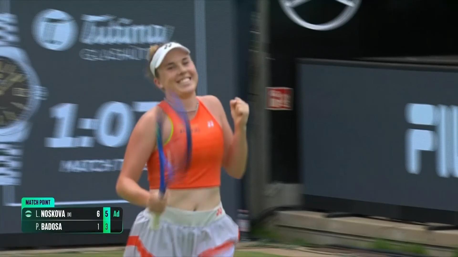 Noskova cruises into Berlin semis with 6-1, 6-3 win over Badosa
