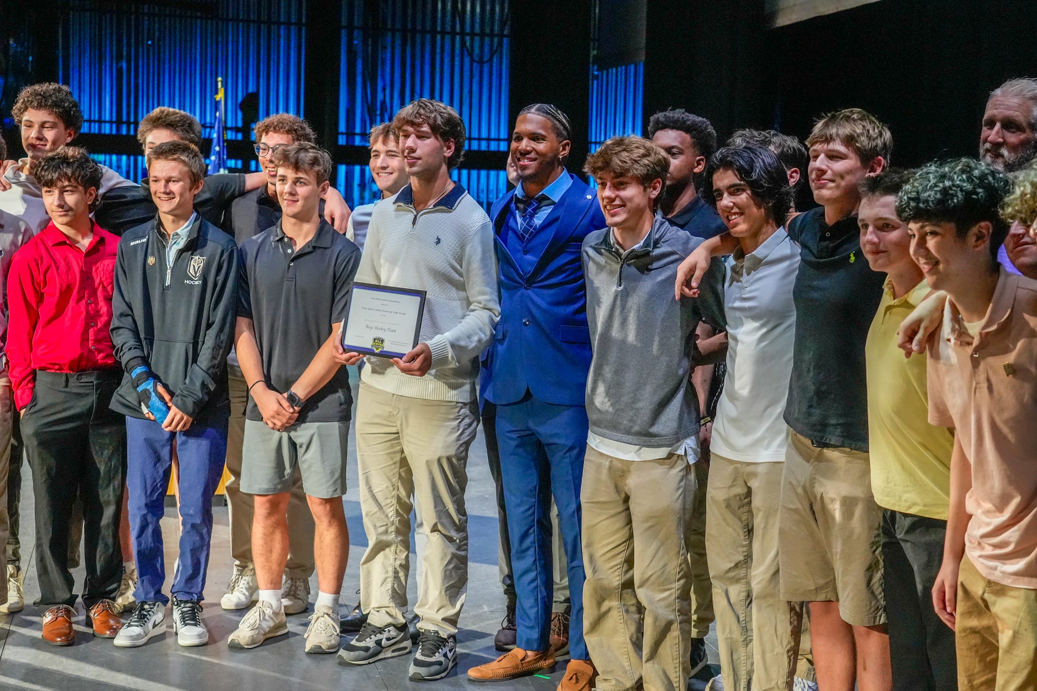 High school athletes honored at Providence Journal All-State Awards Show