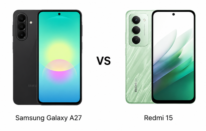 Samsung Galaxy A27 vs Redmi 15: Is Samsung really worth paying more for?