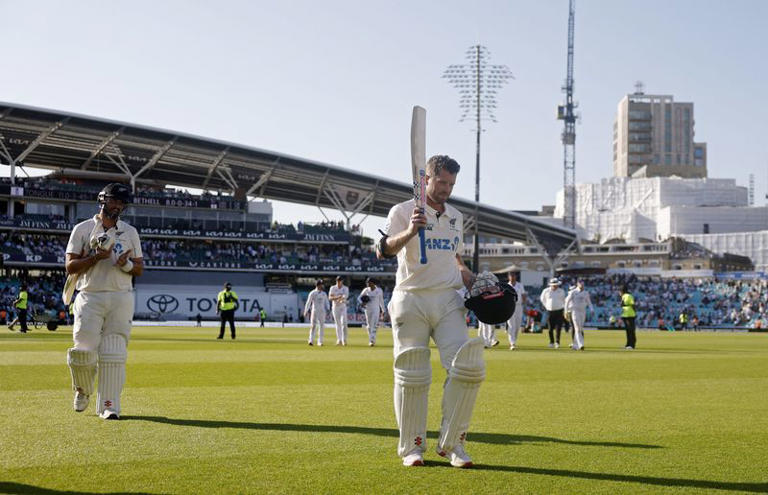 Cricket-New Zealand punish England as Nicholls century builds huge lead