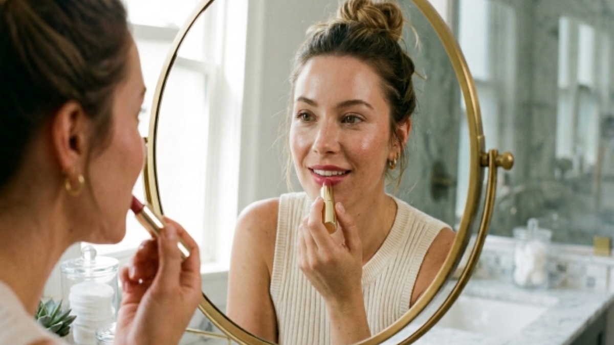 The psychology behind women who wear lipstick every day
