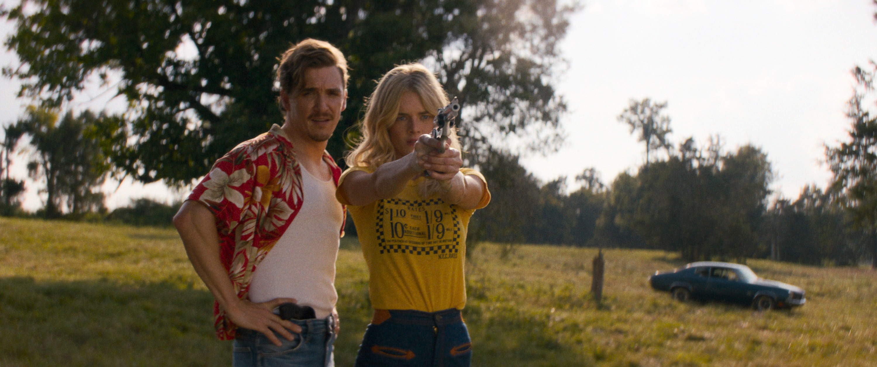 'Carolina Caroline' explained, Samara Weaving, Kyra Sedgwick interview
