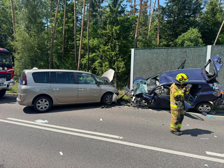 Groźny wypadek na Dolnym Śląsku. Są ranni, na miejscu lądował ...