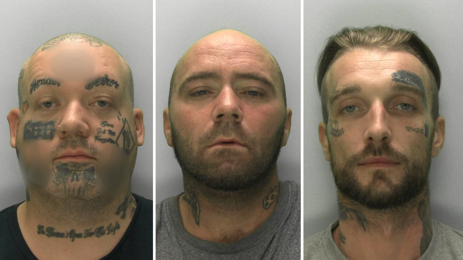 Motorcycle gang members jailed for 'violent assault'