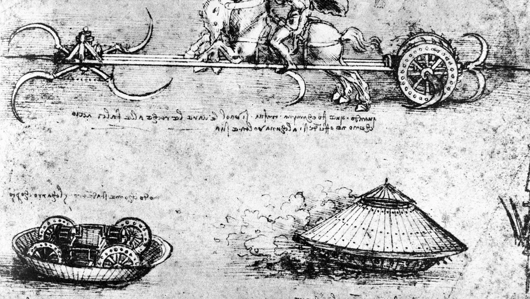 9 ingenious inventions by Leonardo da Vinci