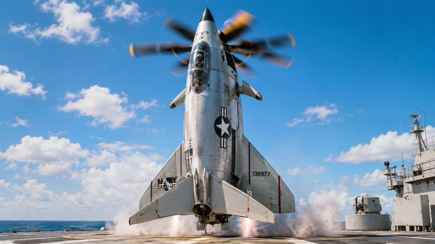 The first true VTOL fighter - The incredible Convair Pogo