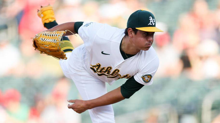 Gage Jump looks like A's future ace after twirling his best MLB start yet