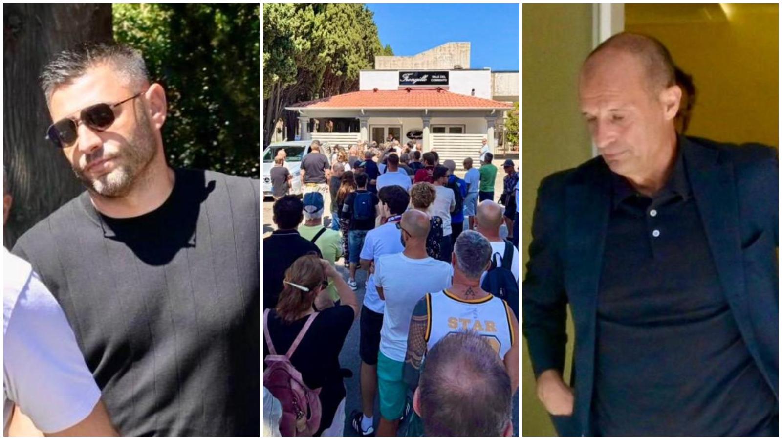 Protti, i big del calcio e una lunga coda di tifosi: alla camera ...