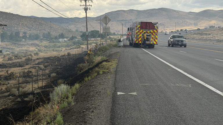 Crews stop progress in lightning-caused fires