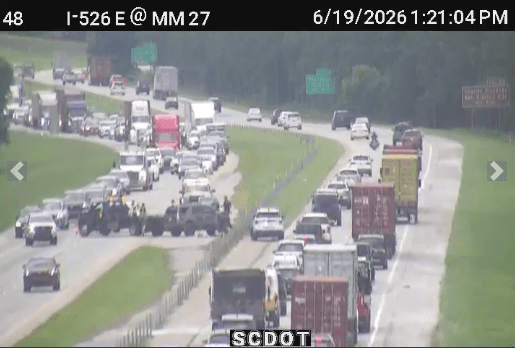 Crews respond to overturned vehicle on I-526 westbound Friday: MPPD