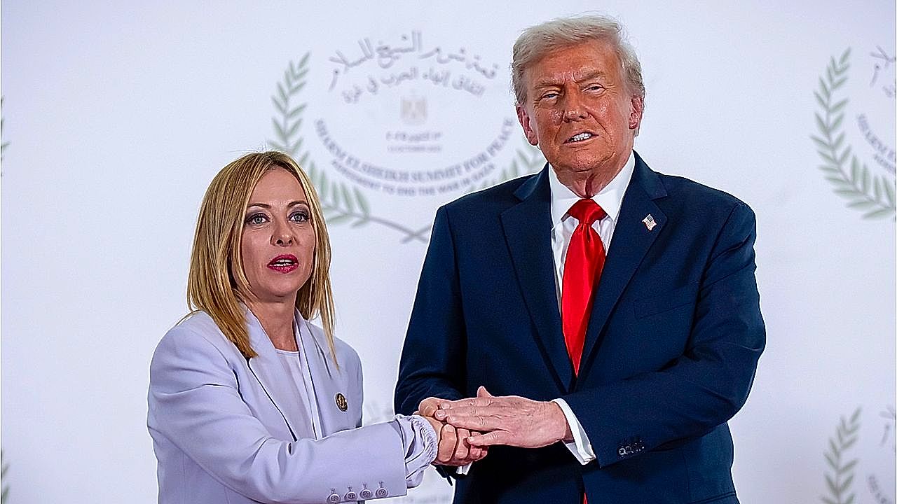 Italian Prime Minister Meloni slams Trump for claiming she begged for a ...