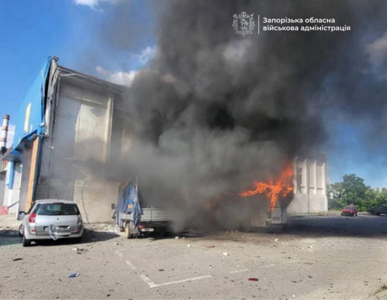 Russia strikes Ukraine's Zaporizhzhia: Damage to logistics operator ...