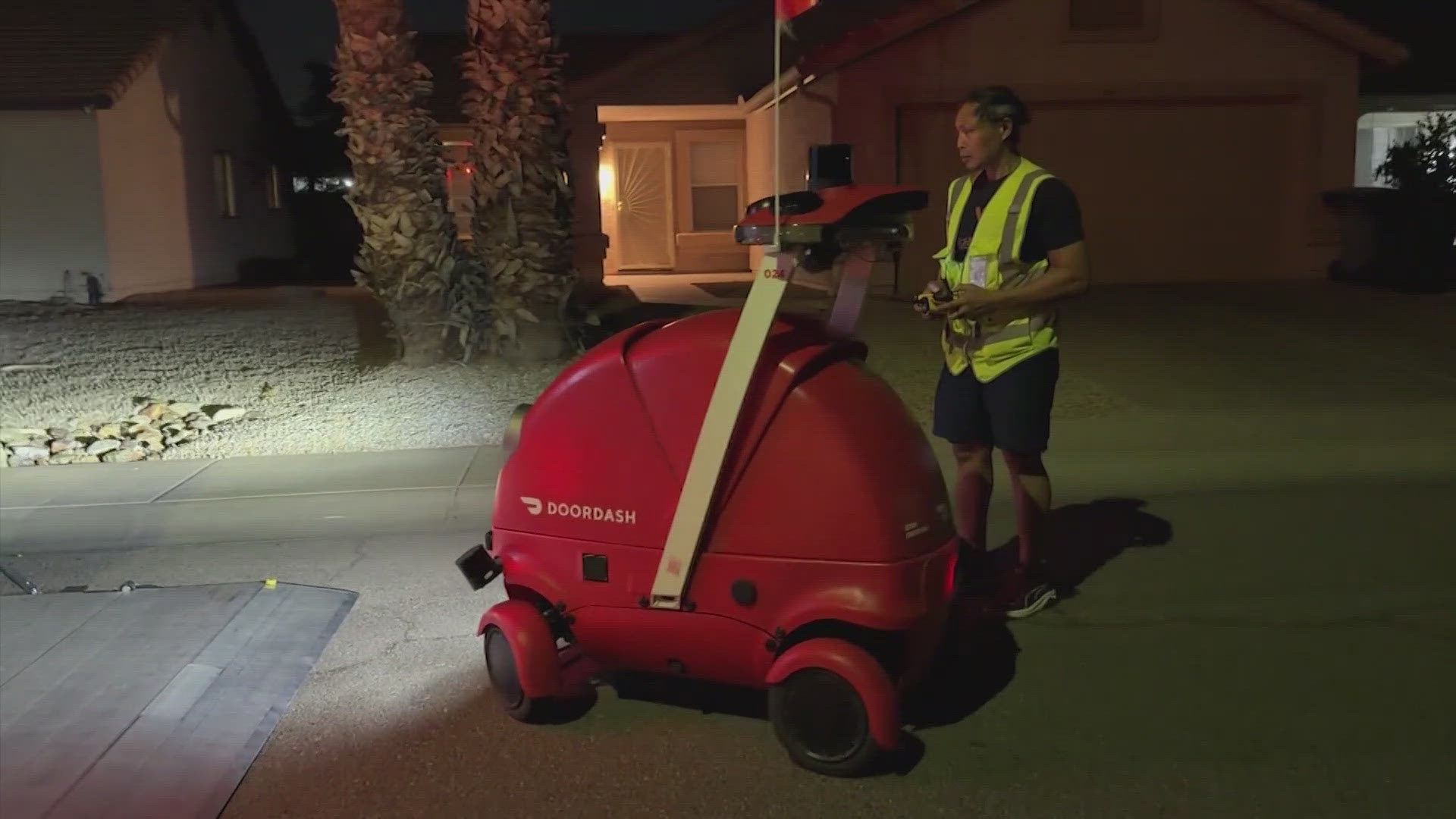 DoorDash robot interrupts SWAT scene in Arizona