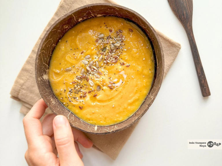 Si te cansa el gazpacho o el salmorejo, hay una opción con calabaza ...