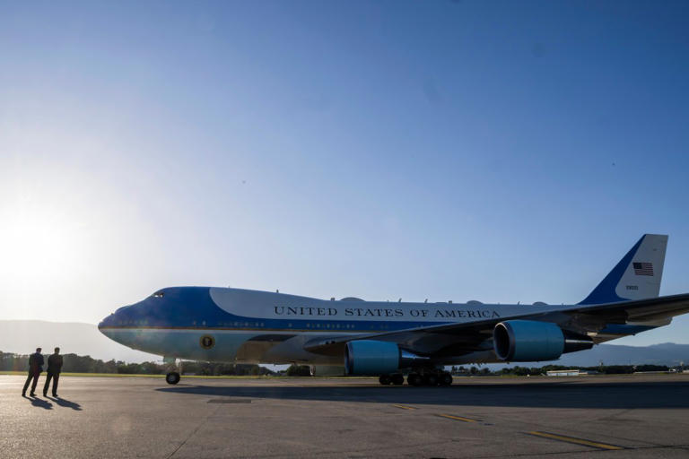 Aging Air Force One jet gets mothballed as Trump preps Qatar’s luxury ...