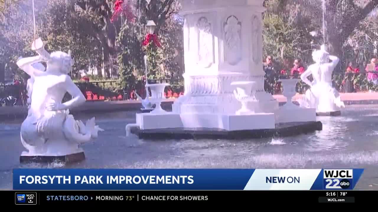 Forsyth Park improvements