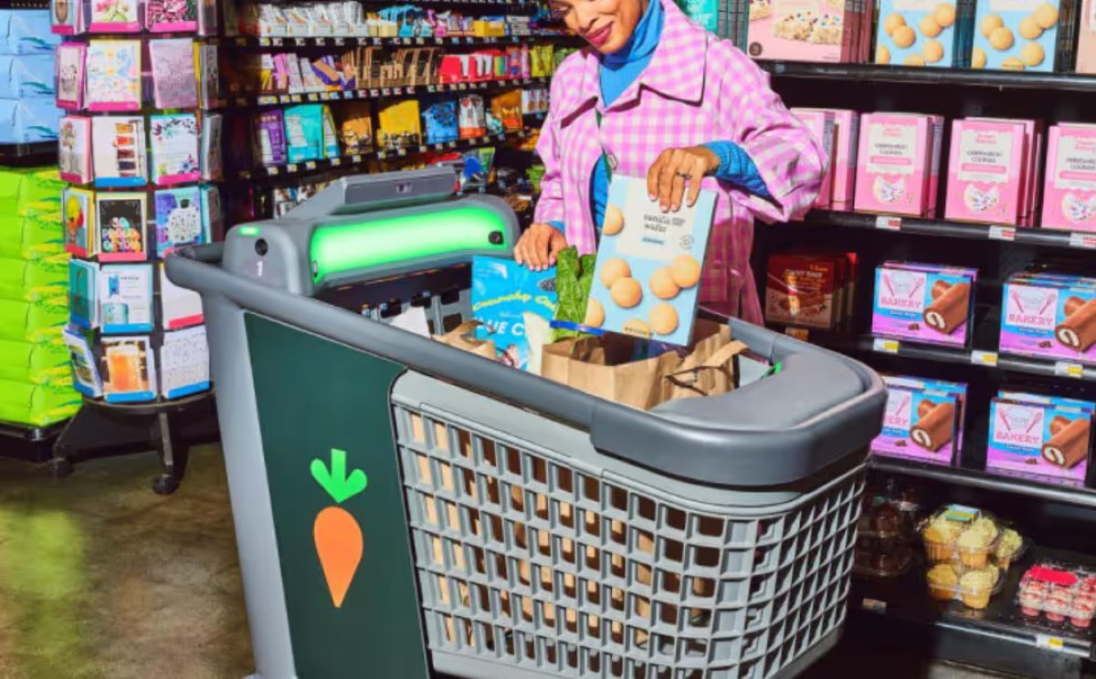 Your grocery cart now has cameras, trackers, and targeted ads