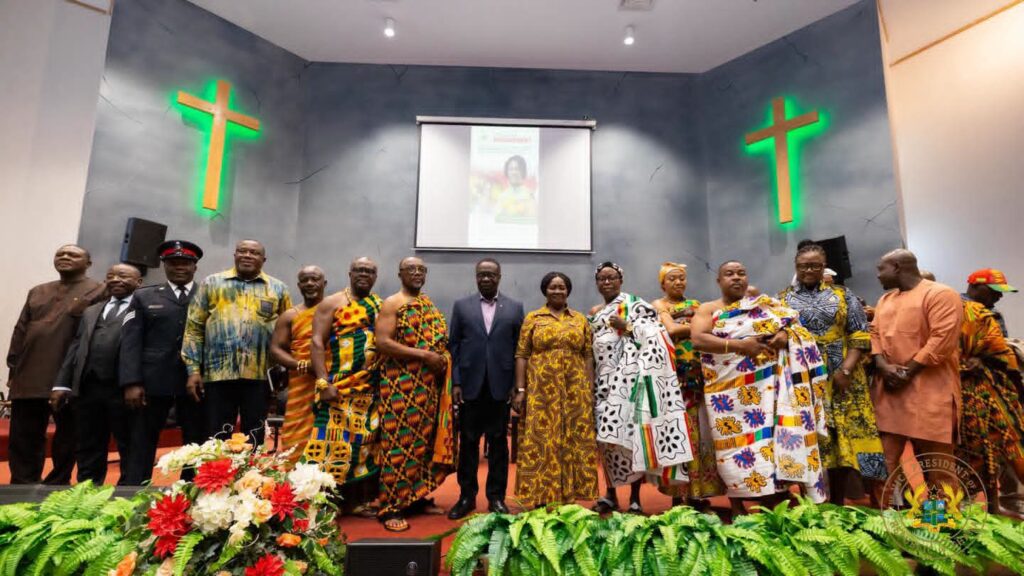 Vice President Opoku-Agyemang engages members of the Ghanaian community