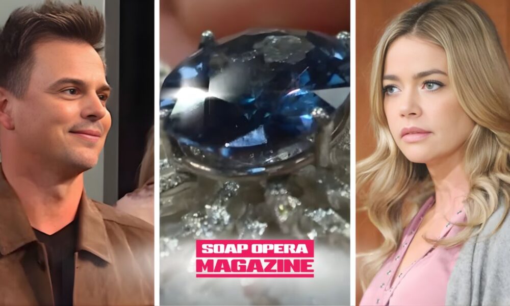 B&B's Wyatt Spencer handed over the Hope for the Future diamond and ...
